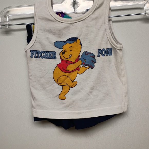 Disney | Shirts & Tops | Disney White Kids Tank Top With Pooh Graphic ...